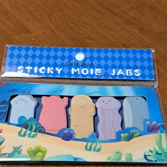 Other | Cute Fish Sticky Note Set Bundle Only | Poshmark